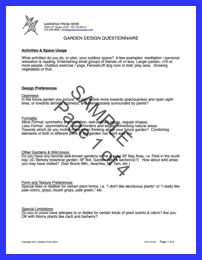 Services - Design :: Gardens From Here